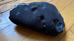 Mysterious object strikes through New Jersey home