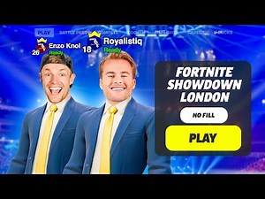 🔴 LIVE: Fortnite Chapter 2 Remix Showdown Toernooi! (O2 Arena, Londen)