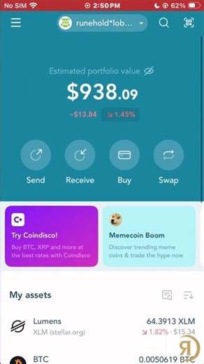 My DeFi Ritual: Passive Income → BTC & ETH — Day 137 #RuneHold #bitcoin #ethereum #DailyInvesting