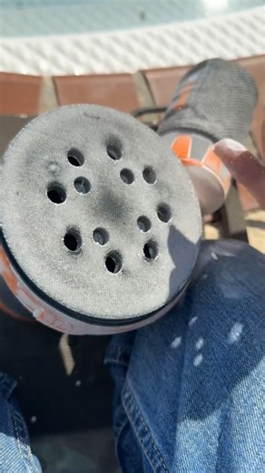 That WAS a bad crack 😬 #steprepair #fiberglass #pool #fyp #foryoupage #swimmingpool #poolcleaning #p | Chris Miller