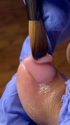 1.7M views · 10K reactions | I’m very pregnant so toe hair is at the bottom of my list of problems  #acrylictoes #nailhumor | Morghyn Nailed It | Facebook