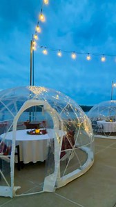 Girls night, date night, anything night... our igloos are the perfect vibe ✨ ❄️ 2-hour reservations 🔥 heated 🎶 Bluetooth speaker 📞 Call 812-539-8136 to reserve your igloo 🥂 1st Igloo: Coffee table couch $250 F&B minimum Perfect for 6-8 people 🍷 2nd & 3rd Igloos: Small dinner table No minimum spend Just $5 per head added to the bill Ideal for 2–4 people | The Lawrenceburg Event Center