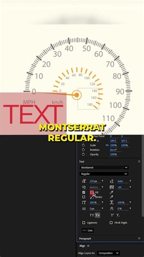 Animate a Speedometer in After Effects (The Smart Way) #aetips #tutorial #motiongraphics