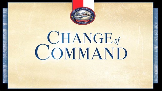 USS Ronald Reagan (CVN 76) Change of Command Ceremony