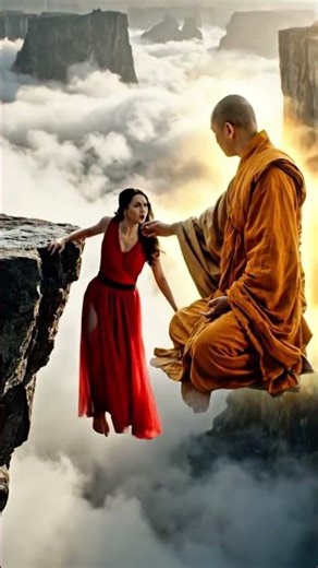 Buddha Faces Temptation: Demon Woman’s Illusion Fails Completely