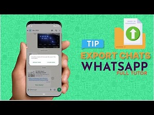 How to export chat history from WhatsApp