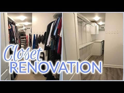 Closet Renovation | Laundry Room Addition | Spring 2017