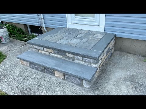 Building a Masonry Porch Step by Step