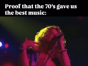 There was a time where Rock ruled the world. What happened? 1970s auto tune: Wearing pants so tight your squeezed balls enhance your voice to angelic level. The good old times. We are just lucky that this footage exists. Jimmy Page was on another level. That solo was insane. You can check out my Led Zeppelin posters at oldmansrock.com Led Zeppelin - Stairway to Heaven #ledzeppelin #bluesrock#guitarporn #70srock #hardrock | Old Man's Rock