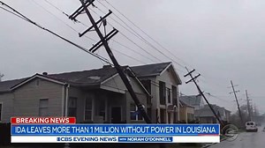 2.6K views · 50 reactions | Power outages are hitting Louisiana hospitals hard in the aftermath of Ida. In a city southwest of New Orleans, backup generators at a hospital failed, forcing staff to manually help patients breathe. Meanwhile, the first floor of New Orleans’ children's hospital was flooded. | CBS Evening News | Facebook