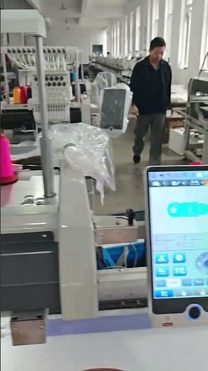 Yunfu C-type embroidery machine 500*1200mm Tested with African patterns, works perfectly!