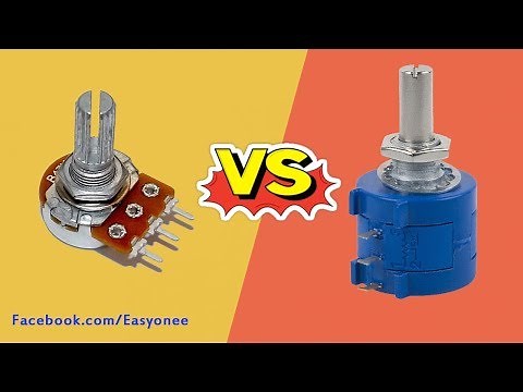 Potentiometer | 3590S-2-103L Rotary Wirewound Precision Potentiometer