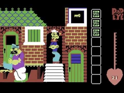 Popeye Longplay (C64) [50 FPS]