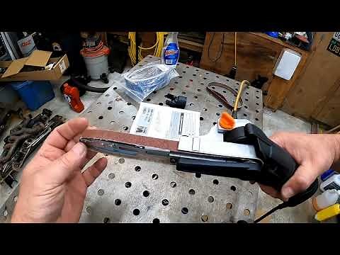 Tool Review -- The Wen Model 6307 Belt Sander 1/2" x 18"