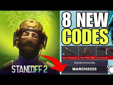 🔥 NEW Standoff 2 Promo Codes (March 2025) – Free Skins, Gold & Cases! 🎁💎