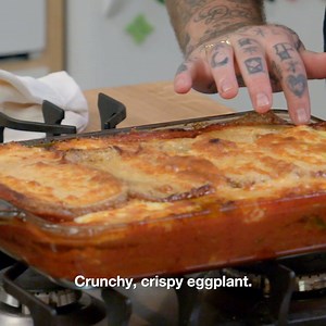2.9M views · 66 reactions | Here’s a vegetarian dish even a hardcore carnivore will love. In this IT'S SUPPERTIME!, Matty and Rang show you how to make a simple and delicious eggplant parm. Catch up on IT'S SUPPERTIME! on Now TV. | VICE TV | Facebook
