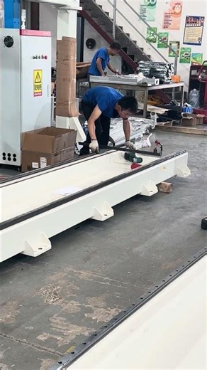 Heavy-Duty Precision 7th Axis Linear Guide #linearslider #lineartrack