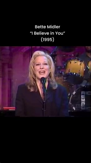 Bette Midler performs “I Believe in You” live on The Tonight Show starring Jay Leno in 1995. The song, which was a hit for Don Williams, can be found on the album “Bette of Roses”. Enjoy! #bettemidler #ibelieveinyou #1995 #jayleno | Bette Midler: Still Divine