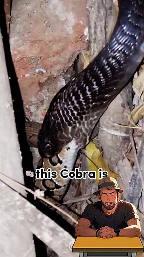 The Cobra vs Viper A Rare Wildlife Moment?