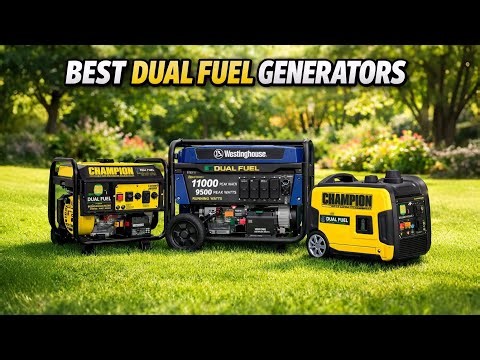Top 5 Best Dual Fuel Generators 2026 – Reliable Power Anywhere!