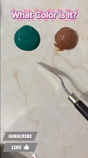 Grass green+ocher=What color is it?🌈