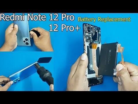 Redmi Note 12 Pro / POCO X5 Pro 5G Battery Replacement | How to Change Redmi Note 12 Pro Battery