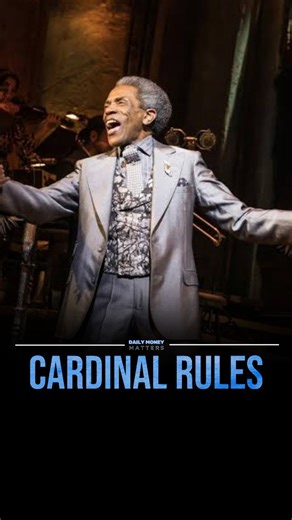 Money | Motivation | Business | Cardinal rules exist to remove hesitation and simplify decisions when pressure is high. They are not suggestions or guidelines, they are... | Instagram