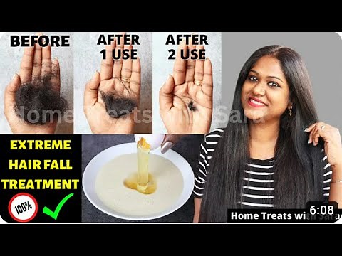 STOP Hairfall 👉 Best Effective Hairfall Control Hair Pack | Extreme Hair Fall Treatment | 💯 Results