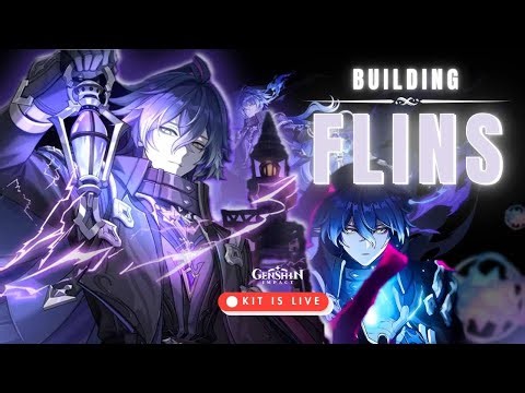 BUILDING FLINS in single stream as an f2p(kinda)😭 & pain or win?| GENSHIN IMPACT LIVE