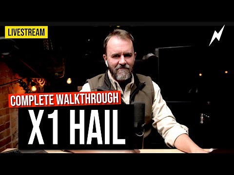 HAIL CLAIM WALKTHROUGH | Xactimate X1 roof claim