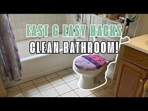8 PRO TIPS to Declutter Your Bathroom FAST and EFFORTLESSLY