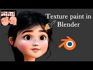 How to Paint Skin in Blender using Texture paint