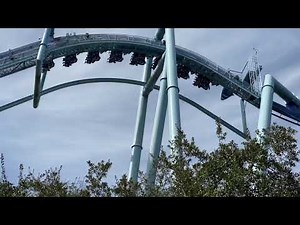 Manta SeaWorld Flying Coaster 4K - Off-Ride