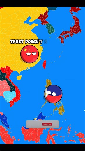 Part 84 : Real Power in 2026_ Philippines vs China 🔥😎 #viralshorts #shorts #countryballs