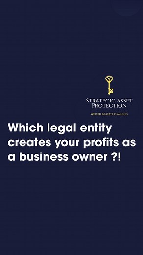 Which legal entity creates your PROFIT as a business owner ?! Follow (me) @TheAssetProtectionGuy For More📚 This is just a quick overview, if You need further Information email me at enquiries@sap-legal.co.uk 📧 - #estateplanning #estateplan #estateplanning101 #asset #assetprotection #trusts #bussinesowner #businessownership #businessprofit | The Asset Protection Guy