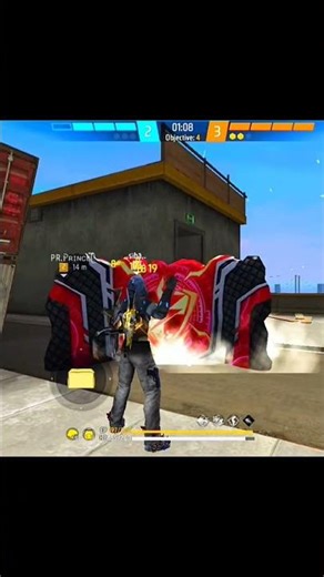 Free Fire CS Rank Ace gameplay freestyle look