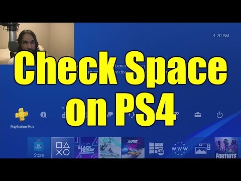 How to Check Free Space on PS4