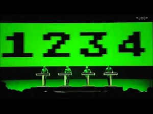 Kraftwerk 3D - Numbers / Computer World (Live)