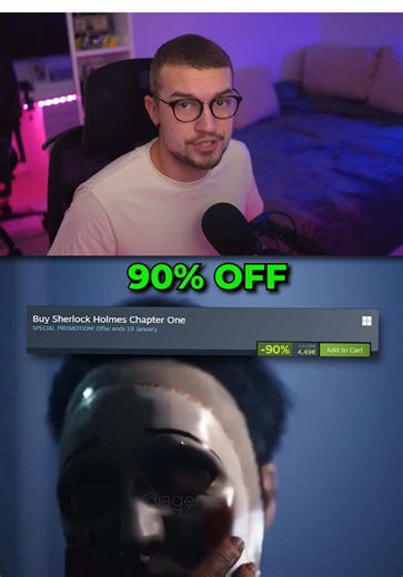 Sherlock Holmes Chapter One is ON SALE For Just Under 5 EUR/USD! #sherlockholmes #sherlockholmeschapterone #cheapgames #cheapgamealert #agenterino