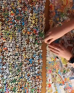 These puzzles look so hard, which makes seeing them get solved even better! 🧩 | GOODLAD