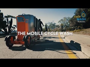 cycleWASH Go – The mobile bike washing system! Even fits on a bike trailer 🤯