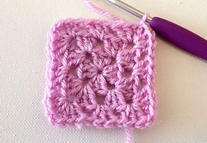 Crochet Fundamentals: How to Make a Basic Granny Square