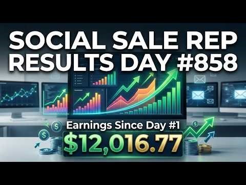 Social Sale Rep Results Day 858 - How Much Did I Make...Or Not?