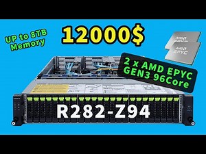 The Ultimate Server 2022 | 2x AMD EPYC Zen3 96 Core | R282-Z94