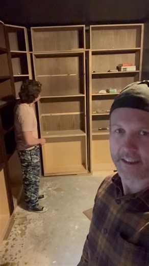 1.4K views · 39 reactions | I’m building a home library with a secret bookcase!!! #booklovers #secretrooms | The Read Well Podcast | Facebook