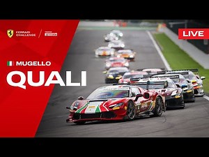 LIVE Ferrari Challenge EU - Mugello, Qualifying
