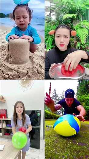 Sand Castles & Balloon Pops! 🏖️🎈