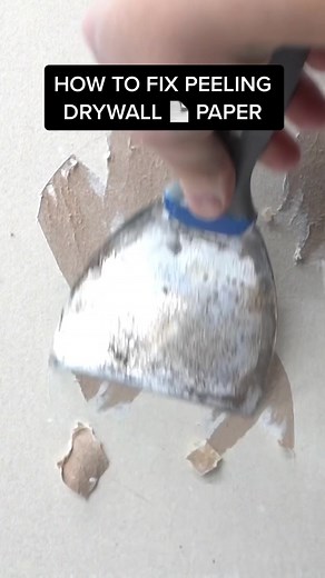 How to Fix Peeling Drywall Paper - DIY Drywall Repair Tutorial