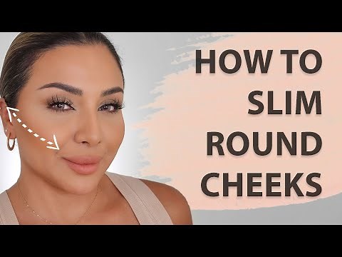 HOW TO SLIM ROUND CHEEKS USING MAKEUP | NINA UBHI