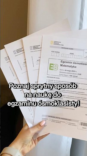 Course for the eighth-grade exam in mathematics